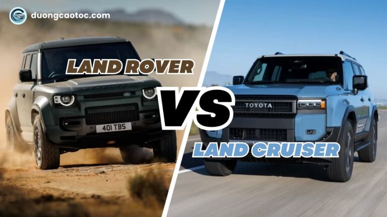 So sánh Land Rover Defender và Toyota Land Cruiser - Tạp chí xe ô tô