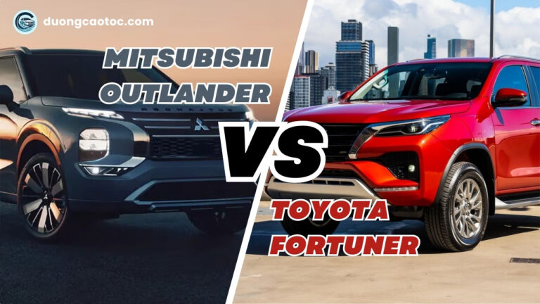 So sánh Mitsubishi Outlander và Toyota Fortuner - Tạp chí xe ô tô